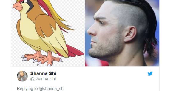 These side-by-sides of Pokémon and baseball players with matching ...