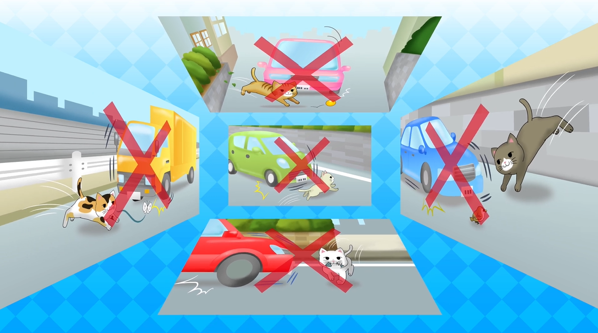 Japan now has a traffic safety video for cats to watch to help keep ...
