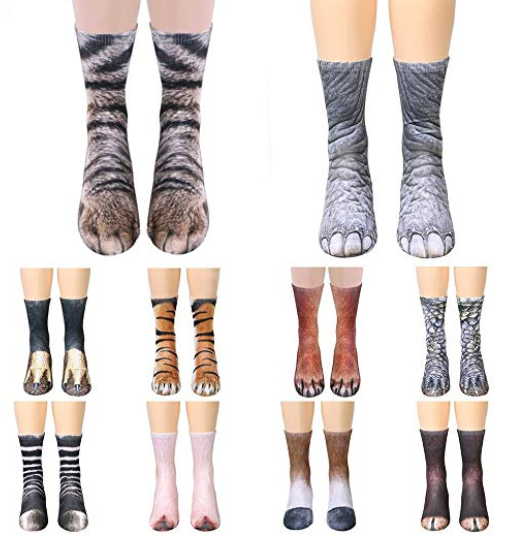 These “cat foot” socks from Japan are so realistic they look terrifying ...