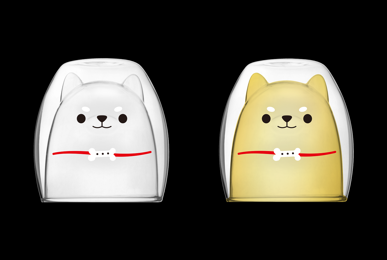 Shiba-sip your beverages with adorable glasses from Japan that turn ...