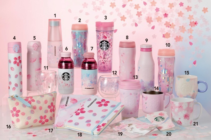 Starbucks Japan reveals new sakura cherry blossom drinkware range for ...