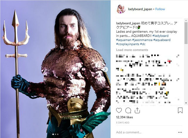 Ladybeard wows the web with his one-man Beauty and the Beast cosplay ...