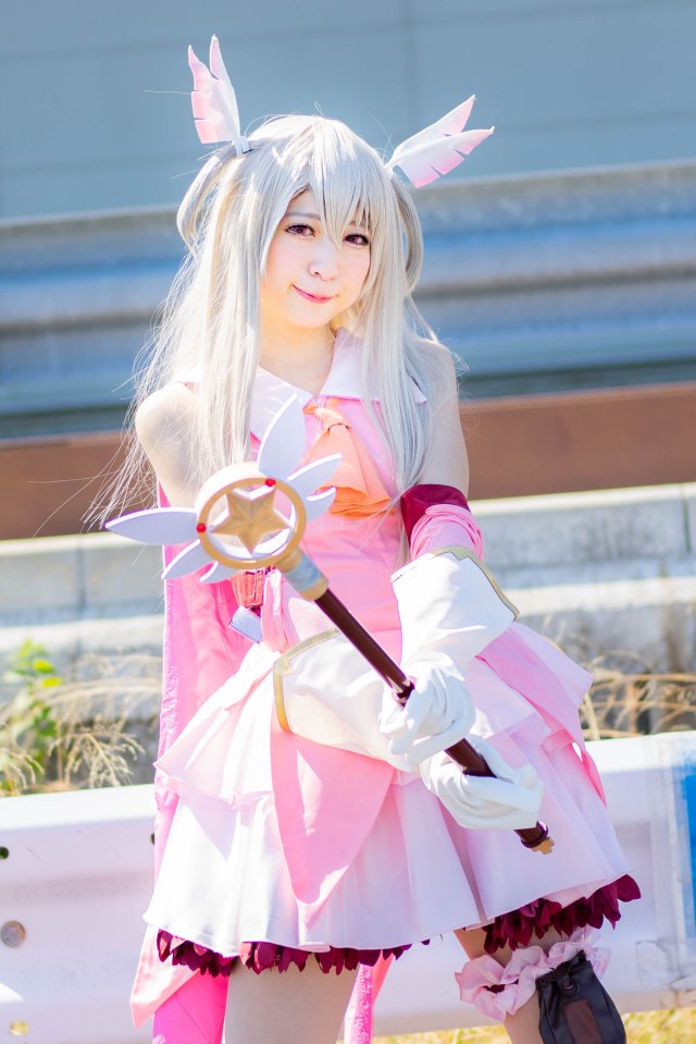 The Japanese cosplayers and booth ladies from the Anime Japan 2019 ...