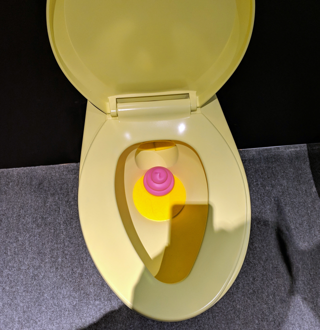 Mr. Sato gets dazzled by multicolored poop at the Poo Museum in ...