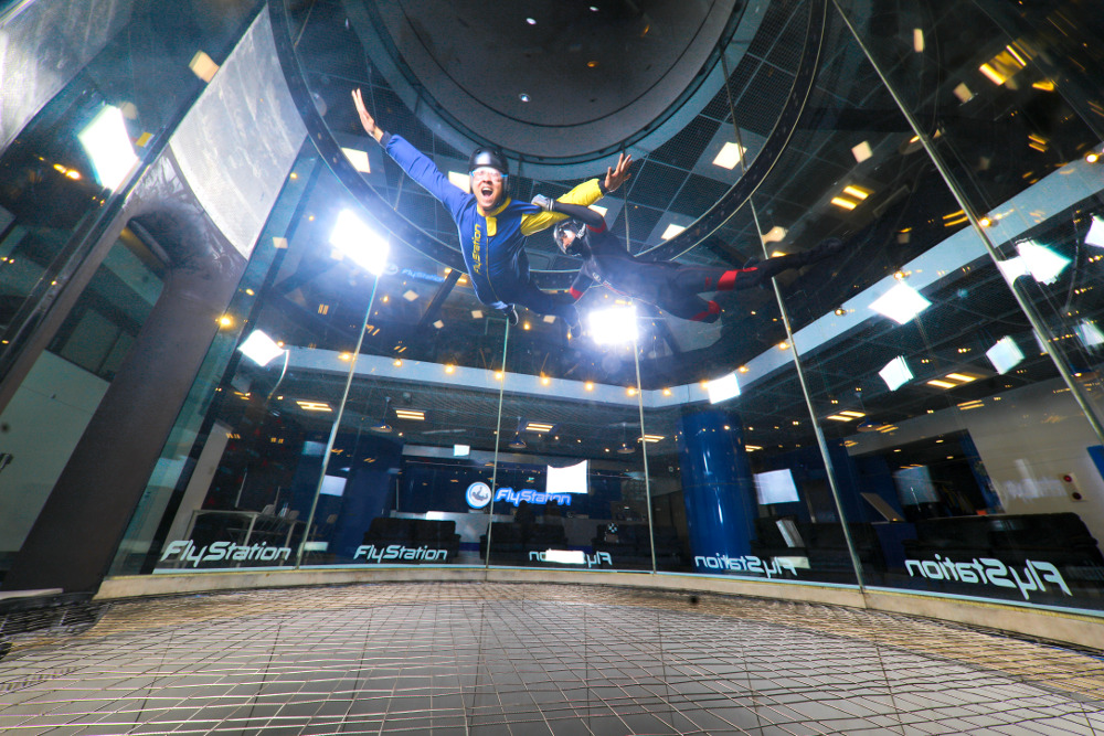 FlyStation Japan: We unleash our inner Captain Marvel with indoor ...