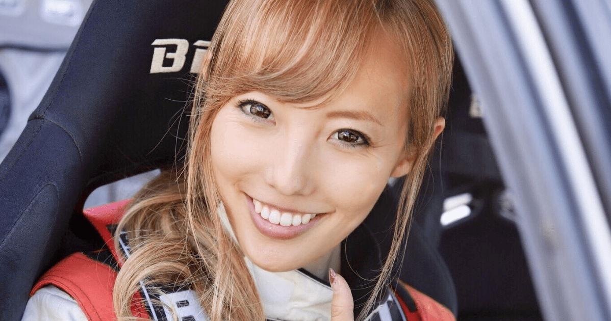 Beautiful Japanese race queen goes from trackside to driver’s seat as ...
