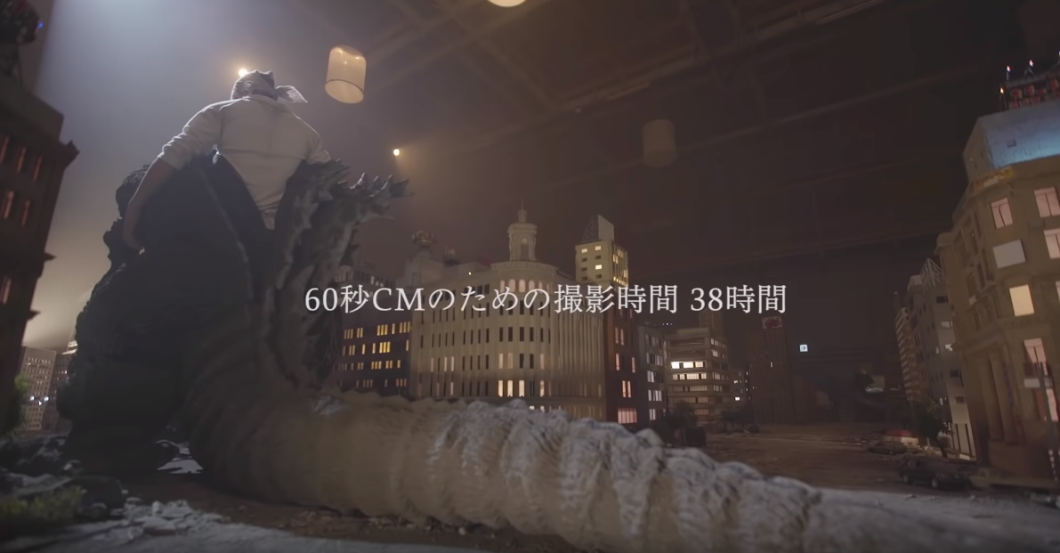 Godzilla drops the CG, straps on the suit for awesome old-school ...