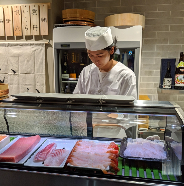 Handsome host sushi bar opens in Tokyo with 14-year host veteran ...