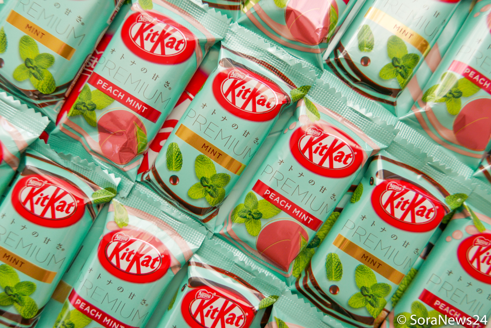 New Choco Mint Pocky comes covered in pastel green mint chocolate ...