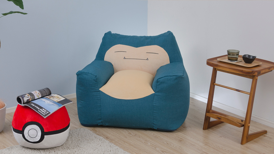 Snorlax Bead Sofa is the awesomely cozy living room furniture every ...