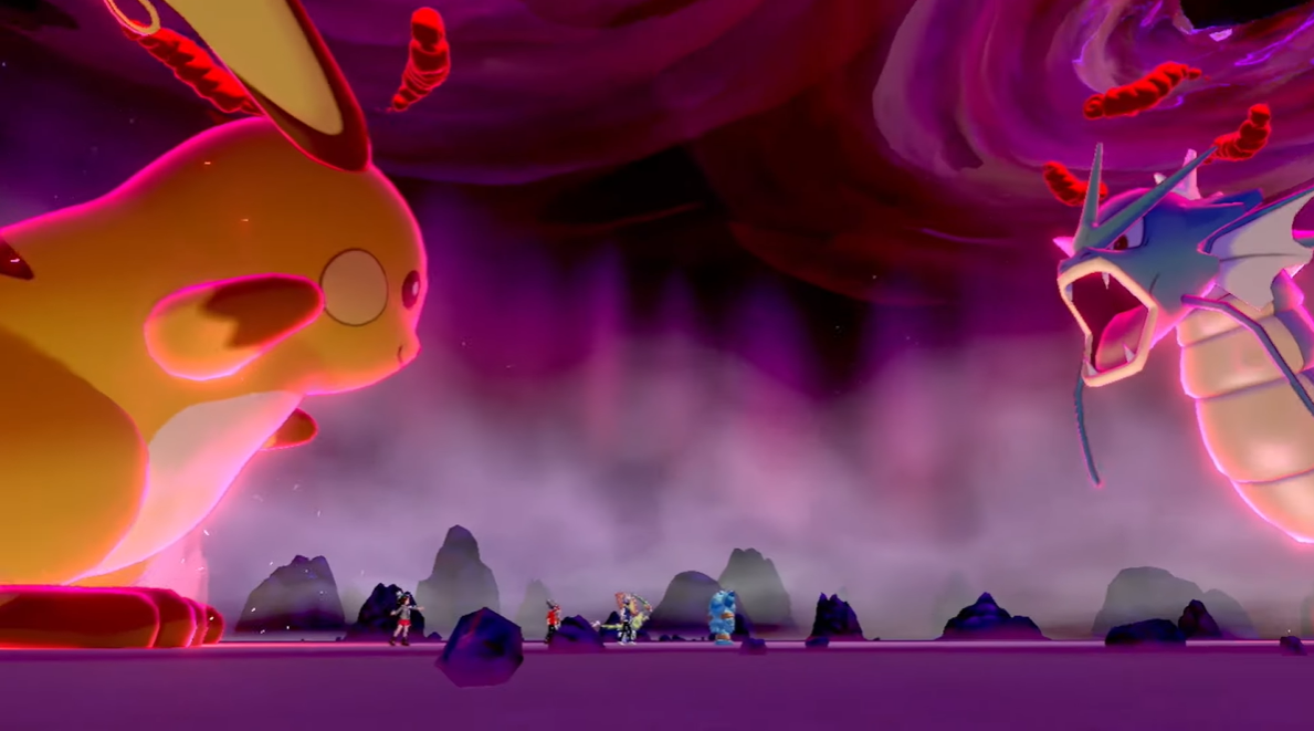 Gigantic, kaiju-class Pokémon battles are part of the new Pokémon Sword ...