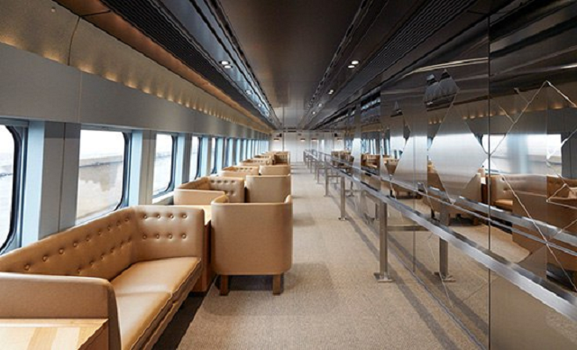 Stylish black Shinkansen, decorated with fireworks, spotted on the ...
