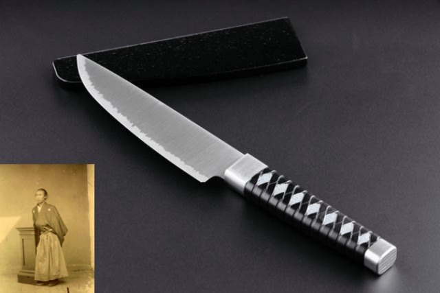 Swords of famous samurai reborn as beautiful kitchen knives from Japan ...