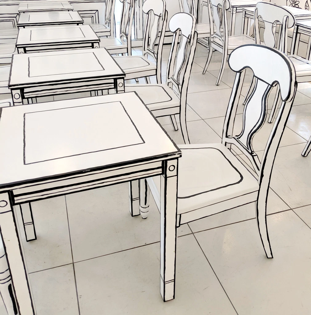 Tokyo’s amazing 2D Cafe looks like an illustration, but it’s an actual ...