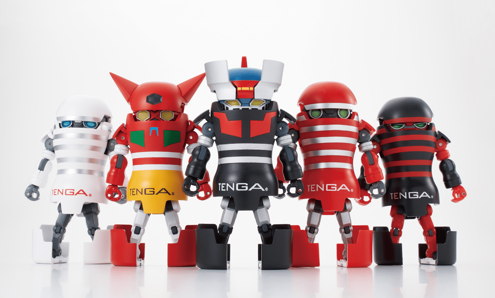 Masturbatory aid brand Tenga teams up with two seminal anime robots in ...