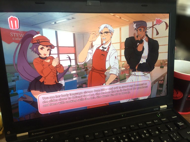 KFC’s dating sim cooks up fingerlickin’ Colonel Sanders romance, but ...