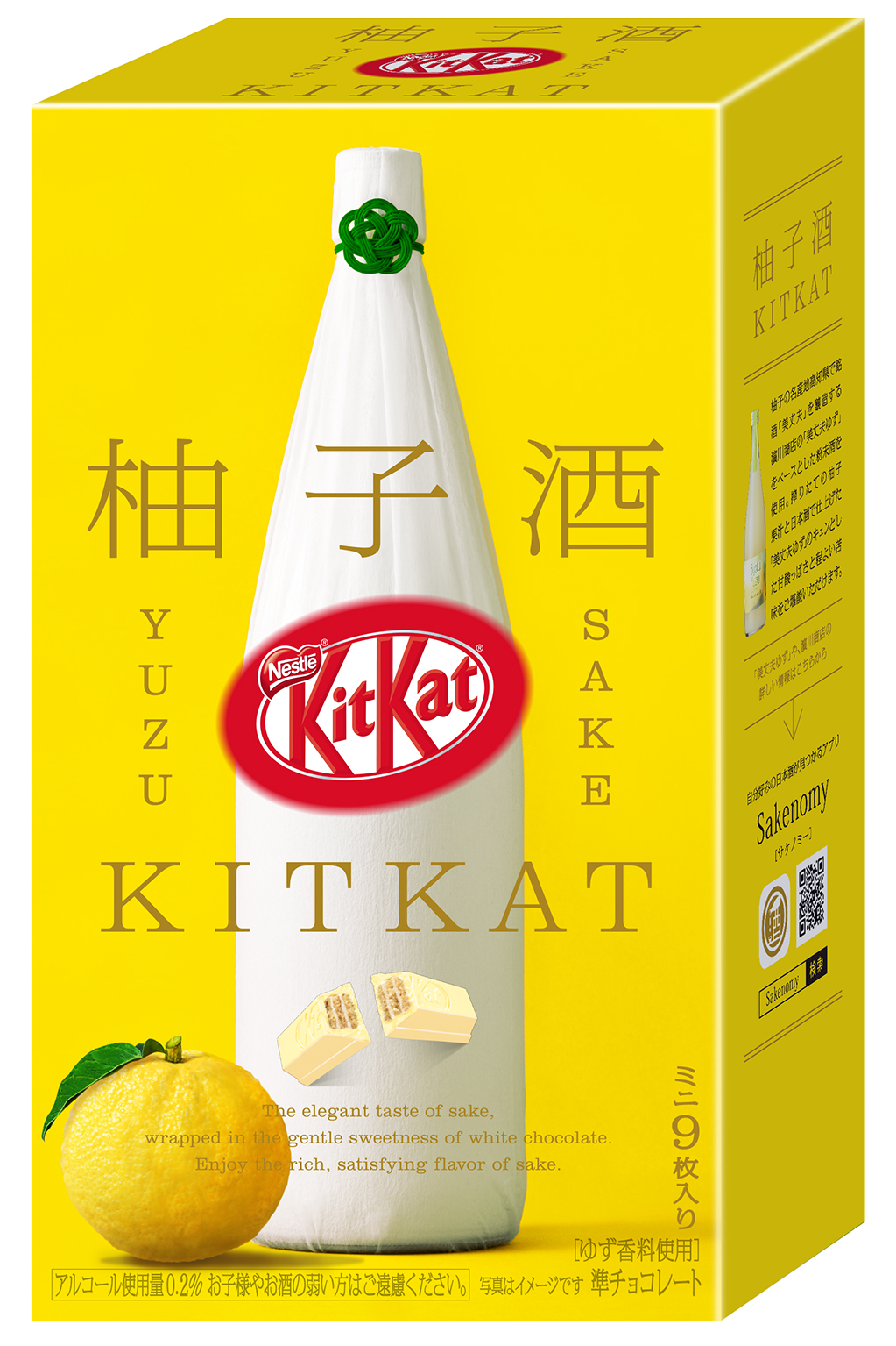 New Yuzu Sake KitKat combines Japanese rice wine with a zesty local ...