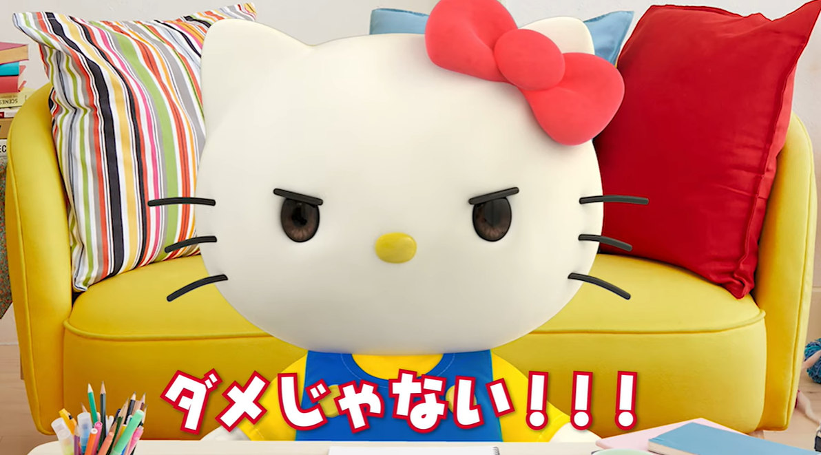 Hello Kitty blames herself for guys feeling embarrassed about liking ...