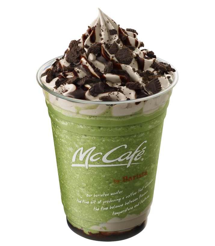 McDonald’s Japan unveils new Oreo and matcha green tea frappe ...