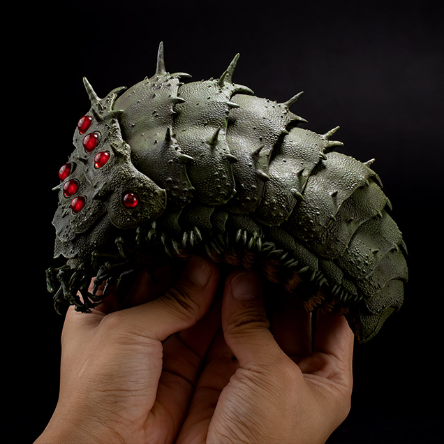 These amazing, super realistic Ohmu action figures from Nausicaa are so ...