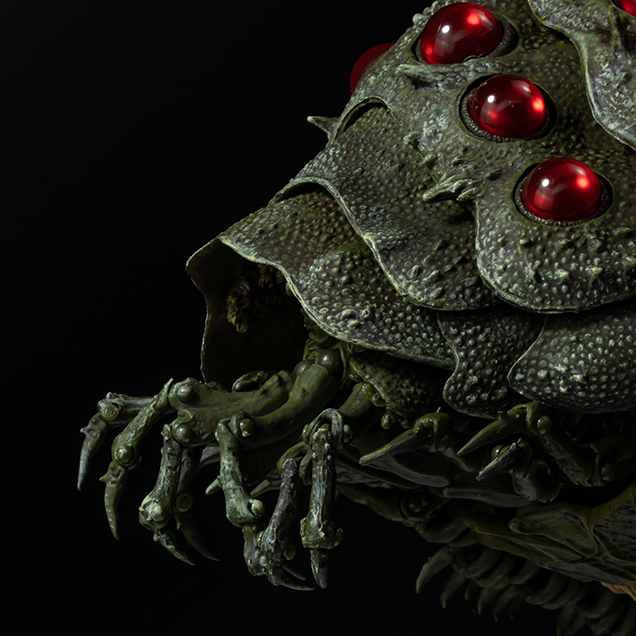 These amazing, super realistic Ohmu action figures from Nausicaa are so ...