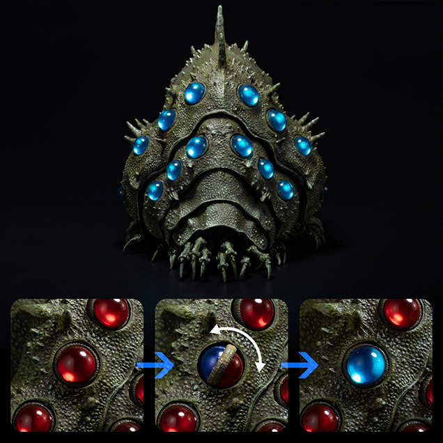 These amazing, super realistic Ohmu action figures from Nausicaa are so ...