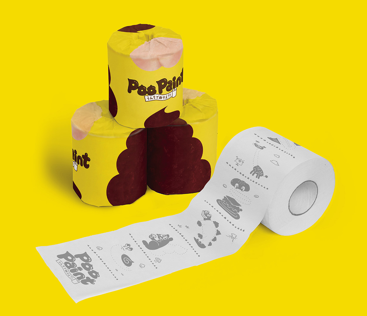 PooPaint Toilet paper lets you make art with your poop | SoraNews24 ...