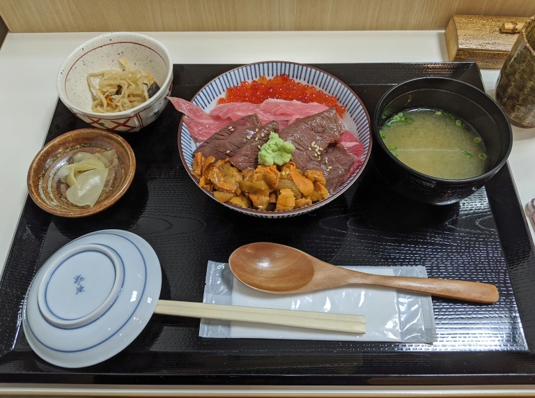 Beef and sashimi in the same rice bowl: Brilliance or blasphemy? We ...