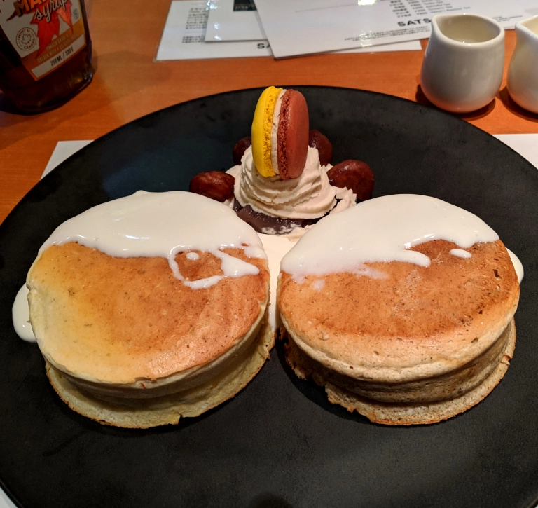 Eating Tokyo’s most expensive pancakes required us to go through a ...