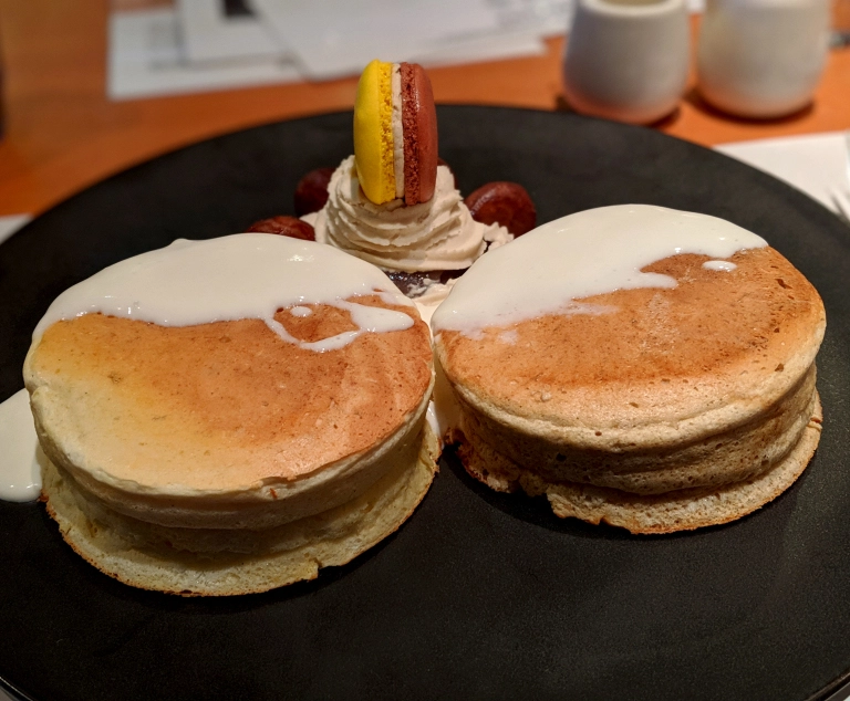 Eating Tokyo’s most expensive pancakes required us to go through a ...
