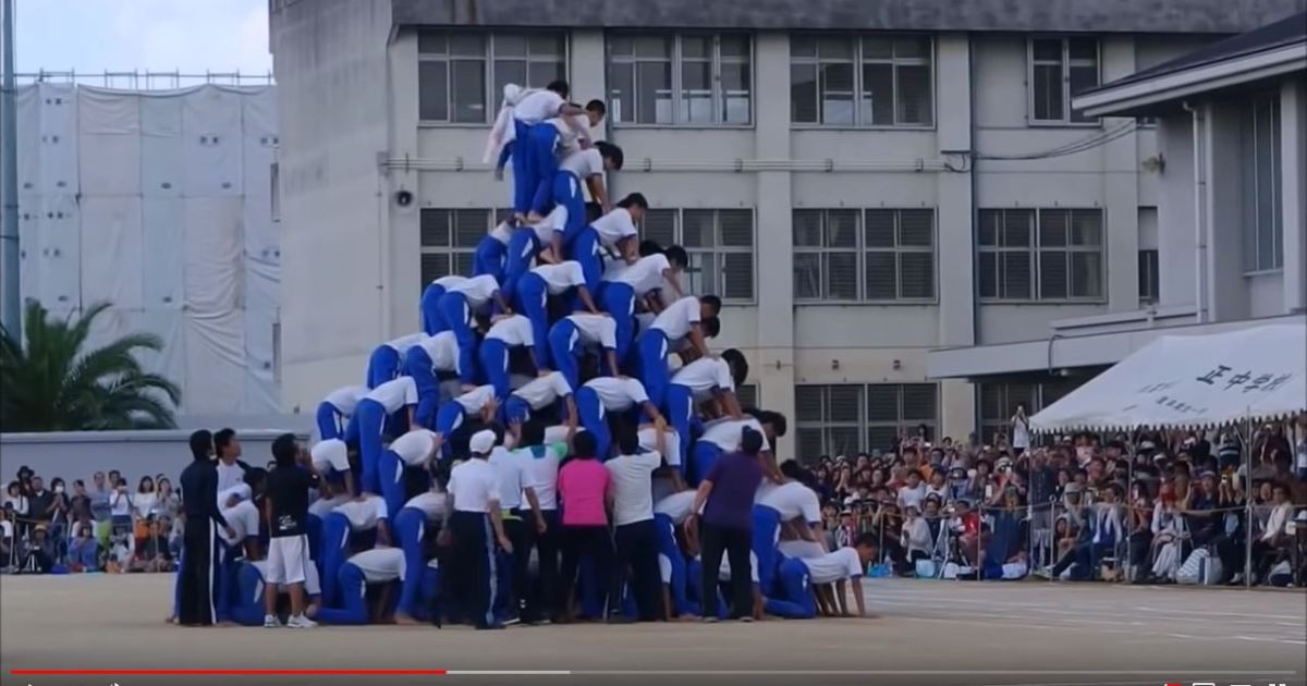 Human pyramids continue in Kobe schools as injuries mount to 51, mayor ...