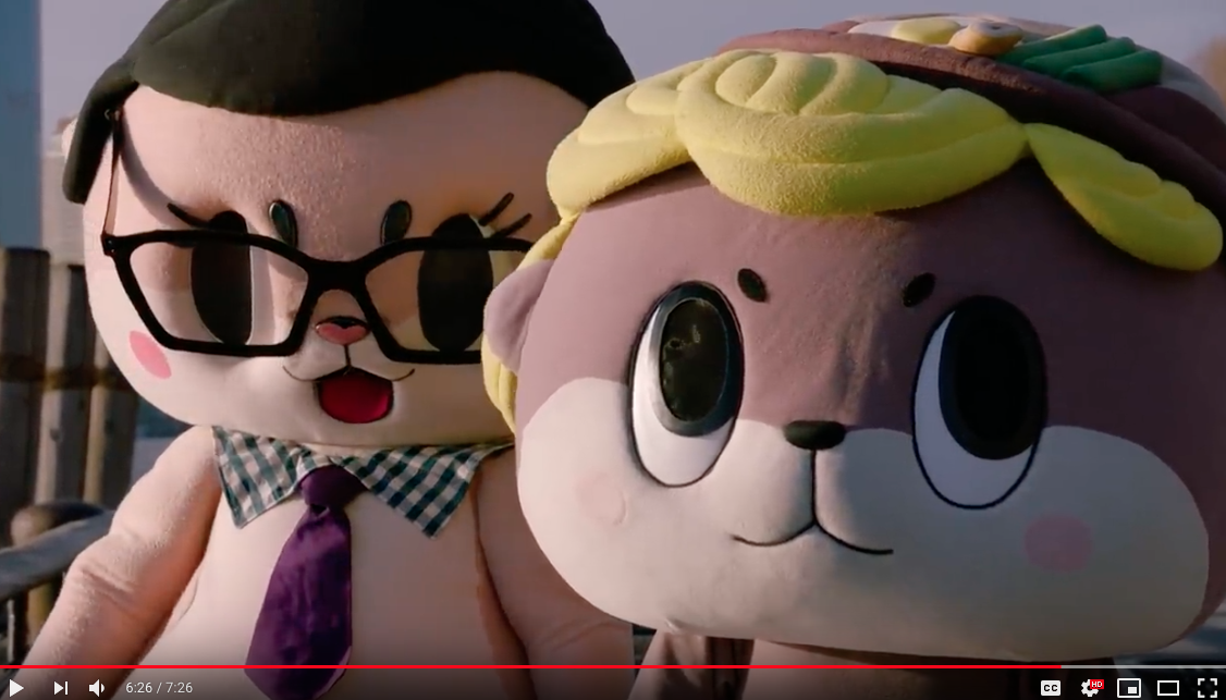 Chiitan the otter mascot poised for mainstream success with fun videos ...