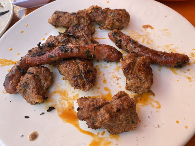We went out of our comfort zone and tried barbecued camel meat at a ...
