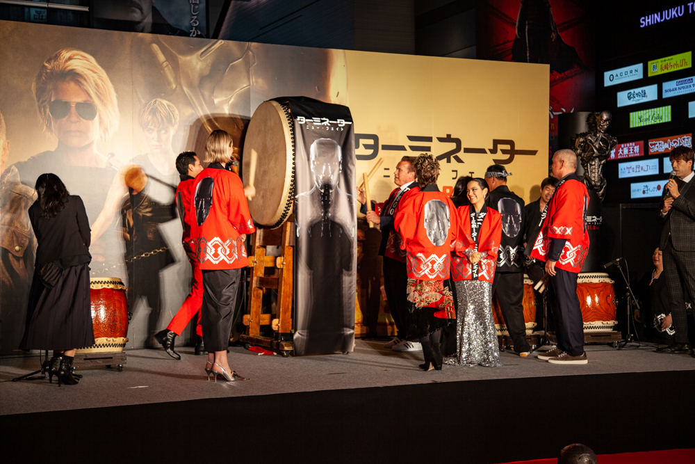 Terminator Dark Fate Arnold Schwarzenegger Tokyo premiere Japan movies ...