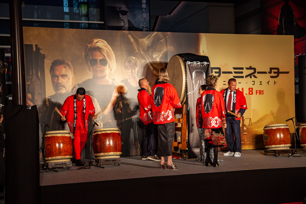 Terminator Dark Fate Arnold Schwarzenegger Tokyo premiere Japan movies ...