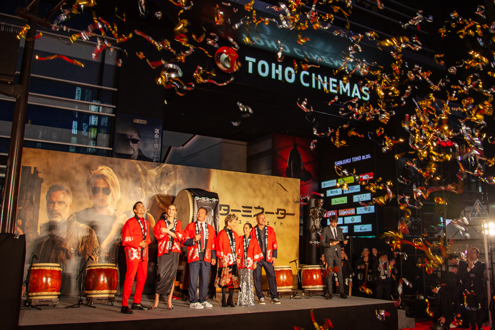 Terminator Dark Fate Arnold Schwarzenegger Tokyo premiere Japan movies ...