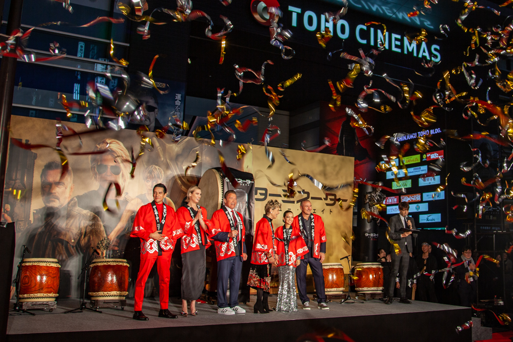 Terminator Dark Fate Arnold Schwarzenegger Tokyo premiere Japan movies ...
