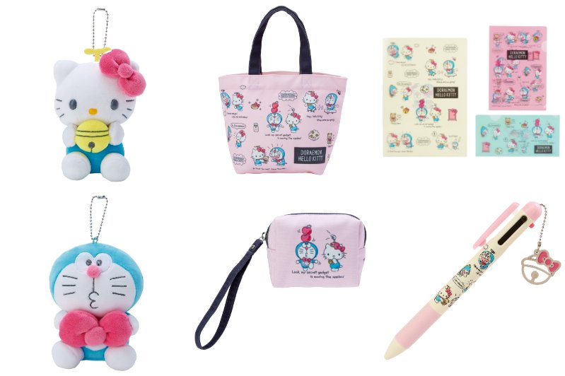 Hello Kitty and Doraemon collaboration merch ends the year adorably ...