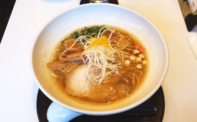 Ramen and sweets served together at this stylish ramen cafe in Shibuya ...
