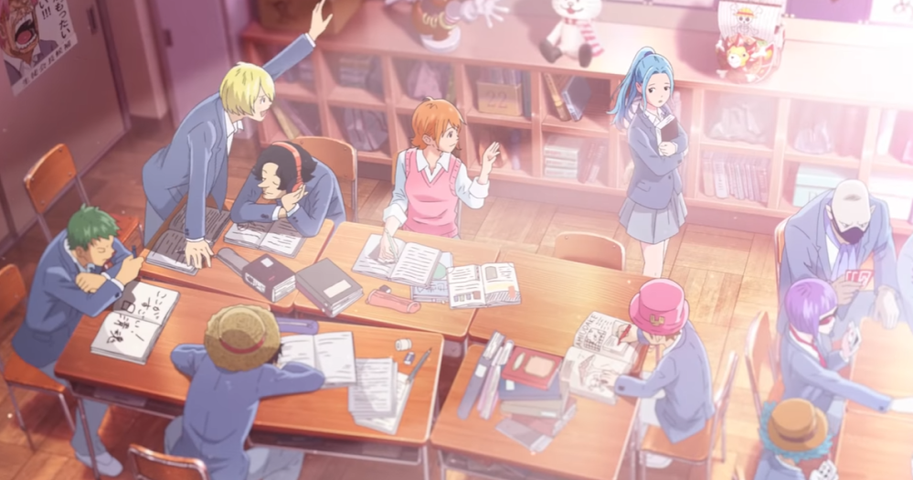 The Straw Hat Students are back with a new One Piece Japanese high ...