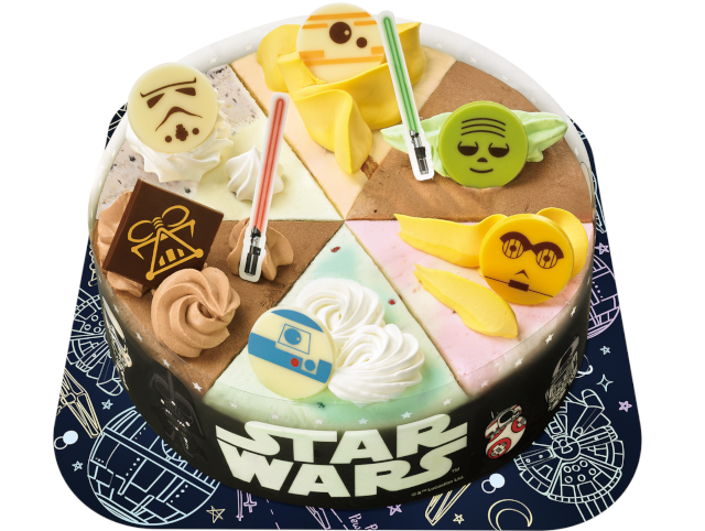 Popular Star Wars characters interpreted as ice cream flavors by Baskin ...