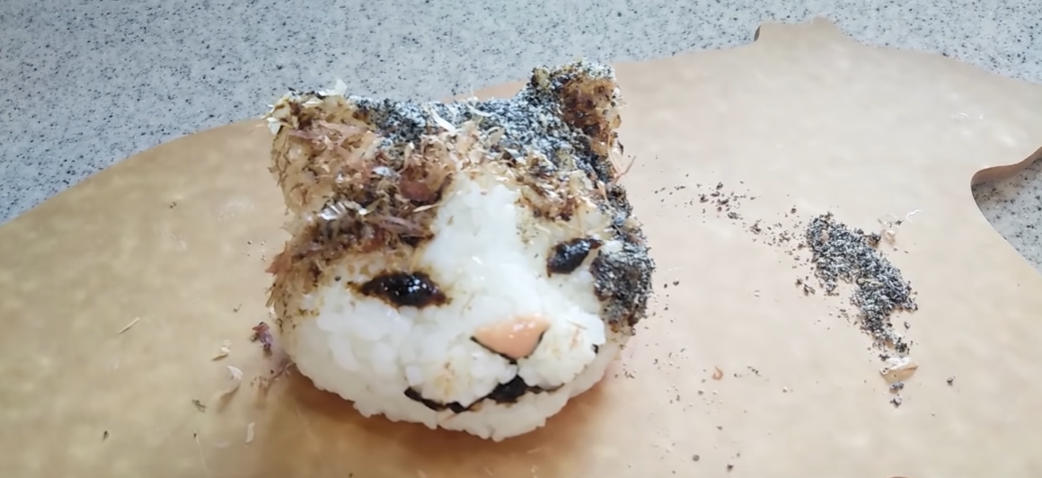 Beyond rice balls: How to make an edible onigiri rice cat【Video ...