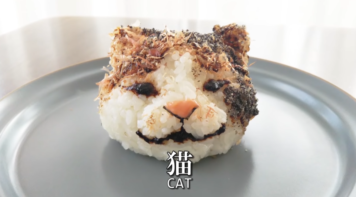 Beyond rice balls: How to make an edible onigiri rice cat【Video ...