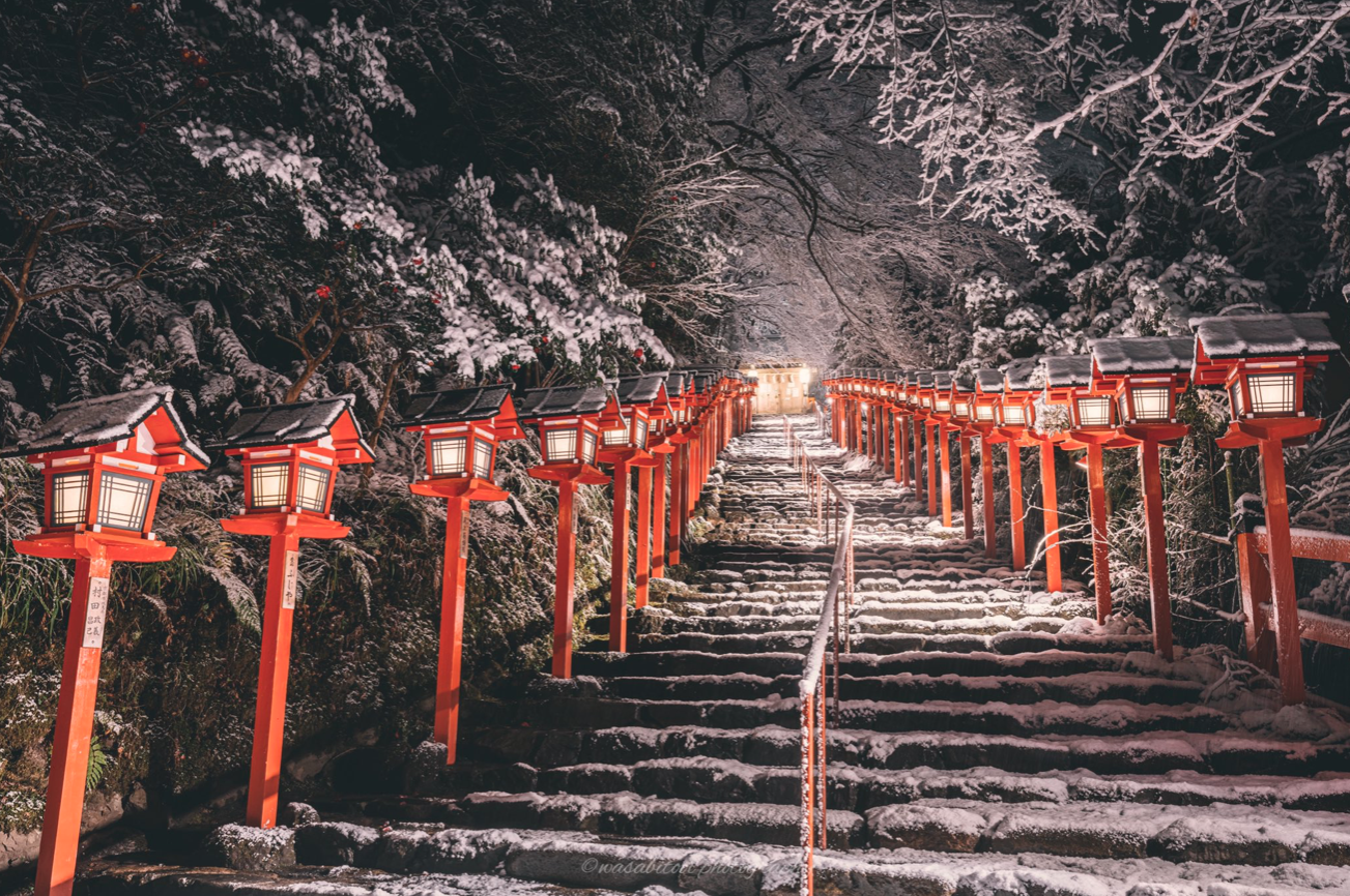 Japanese photographer captures the beauty of Kyoto in the snow 【Photos ...