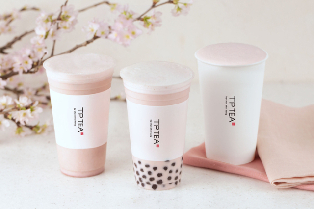 It’s sakura bubble tea season at TP TEA stands across Japan ...