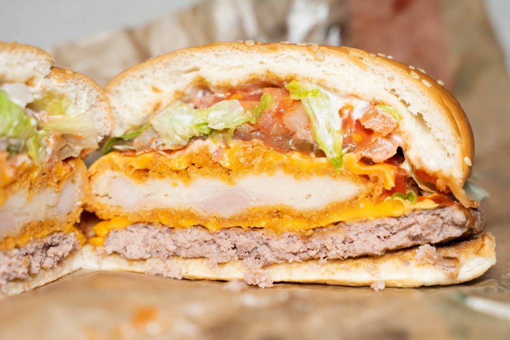 We tried Japan Burger King’s Deluxe Chicken Whopper for some serious ...