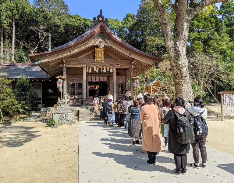 Why this centuries’ old Shinto shrine is suddenly also a hot spot for ...