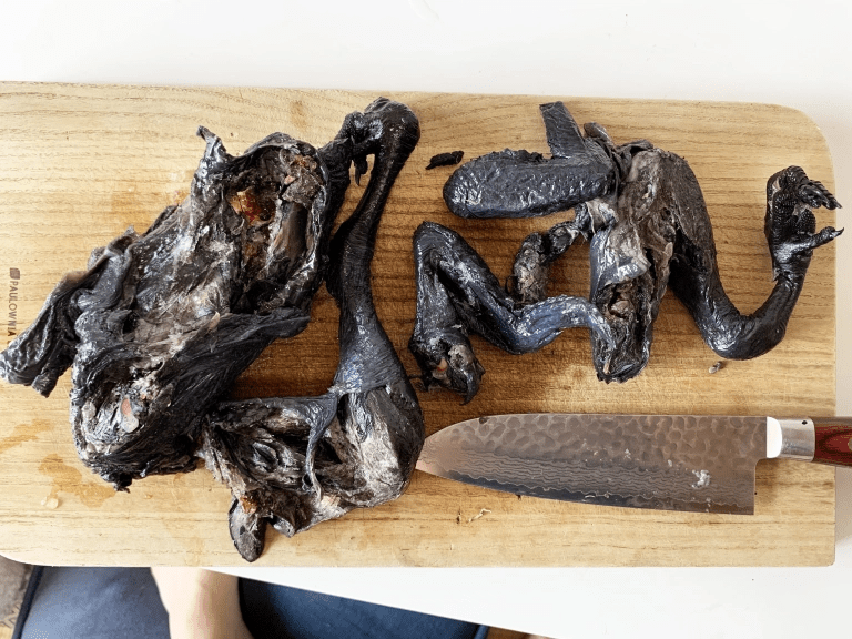 Let’s cook this jet-black chicken in the rice cooker and see what ...