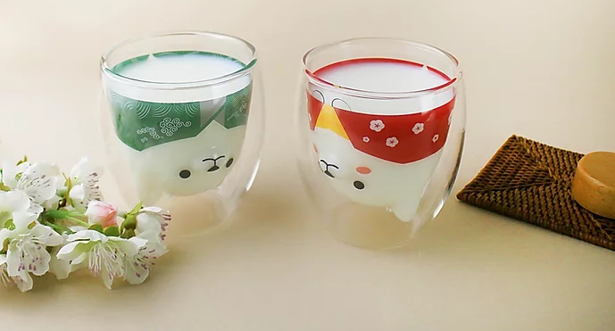 Japan’s 3-D Shiba glasses dress up in kimono for wonderful wafuku tea ...