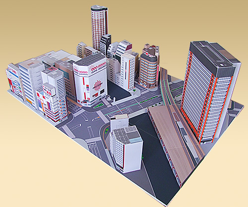 Cancelled your trip to Tokyo? Free papercraft download lets you build ...